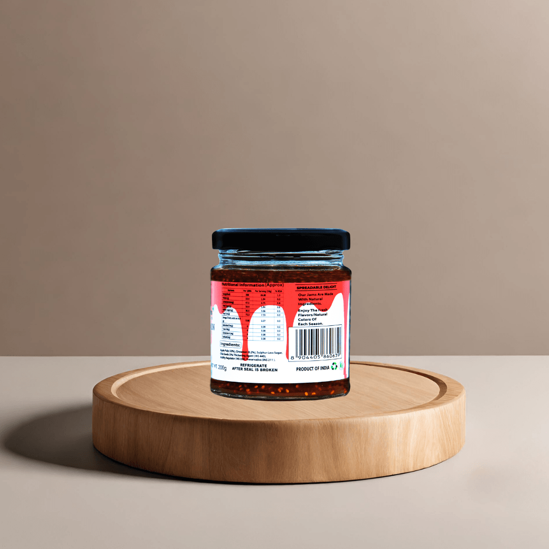 Savor the Blend: Chia Apple Cinnamon Jam, A Nutrient- Rich Delight ...